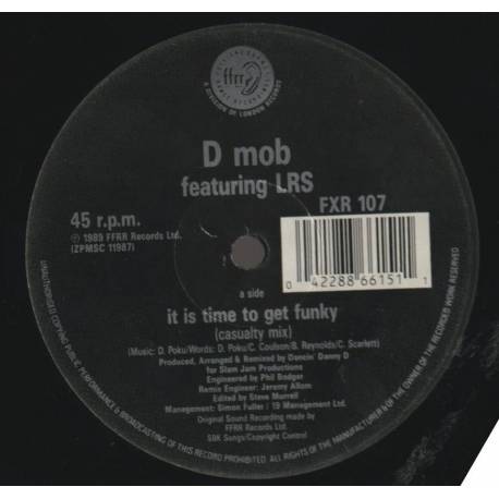 D MOB FEAT LRS - IT IS TIME TO GET FUNKY ( CASUALTY MIX - INSTR ...